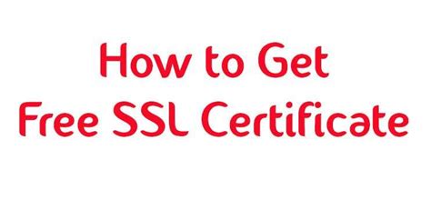 How To Get Free Ssl Certificate In Linux Arkit Arkit