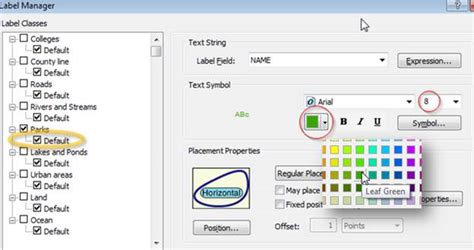 labels and annotations