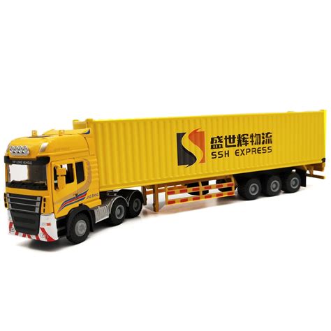 28cm Bdp International Custom Logistics Truck Model 150 Custom Mini