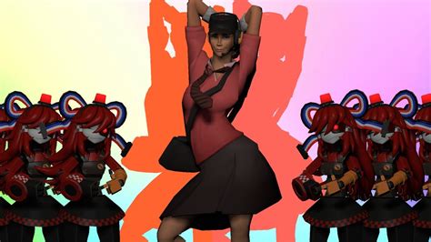 Sfm Ultimate Femscout And Mimi Sentry Dance Youtube