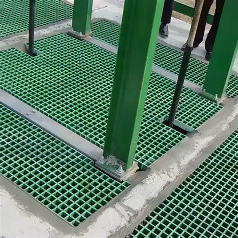 Gritted Surface Anti Slip Frp Grp Composite Fiberglass Grating Sheets Frp Grating And Frp