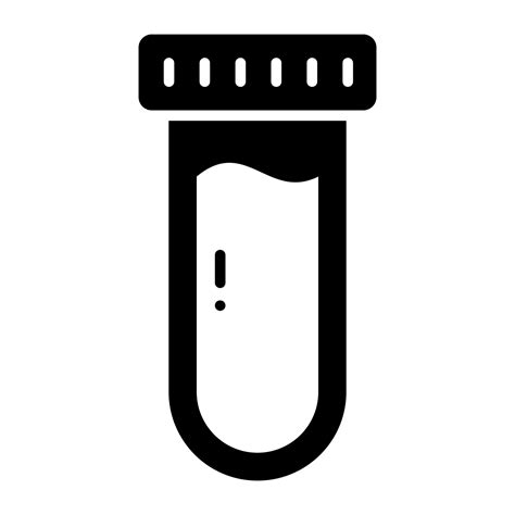 Test Tube For Lab Testing Icon Isolated Design 18753380 Vector Art At Vecteezy