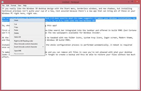 Users Want Redesigned Notepad In Windows 10