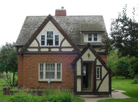 Tiny Tudor Cottage For A Backyard Apartment Tudor House Exterior Tudor Style Homes Backyard