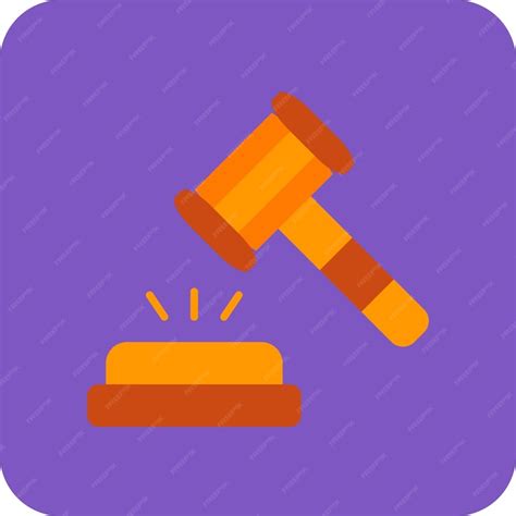 Premium Vector Judge Icon