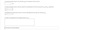 Solved C The Node On The Left Side I D Solve The Node Chegg Com