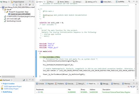 Getting Hard Fault During Function Reset In S32k312 Nxp Community