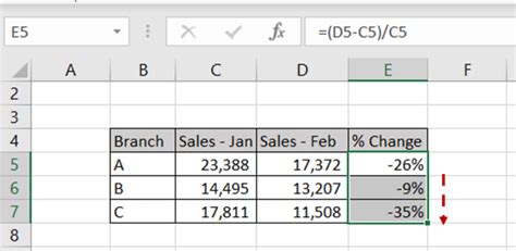 How To Calculate Percentage Decrease In Excel Spreadcheaters