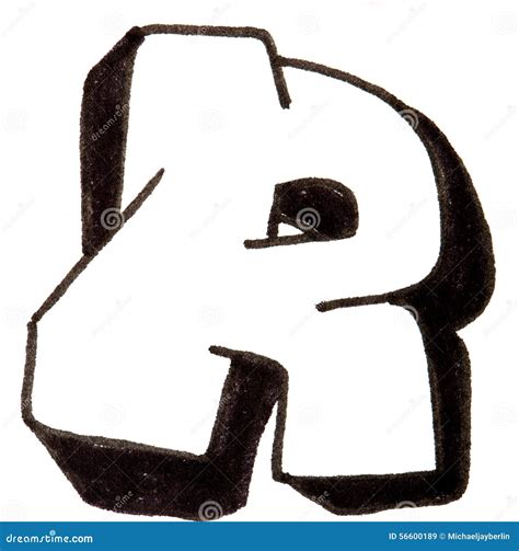 Letter R Graffiti Style The Expert