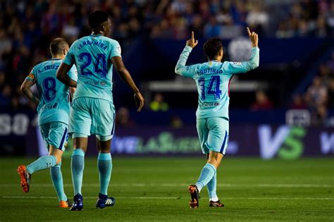 Five Talking Points From Levante 5 4 Barcelona Barca Blaugranes