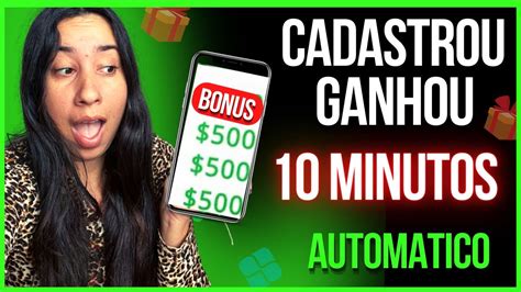 CADASTROU GANHOU R 10 Reais APP PAGANDO NO CADASTRO 2022 YouTube