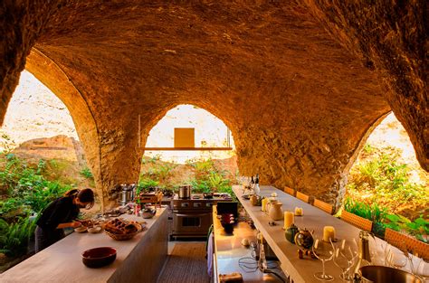 The Duality Of Space Inside A Cave House Restaurant By Junya Ishigami METALOCUS