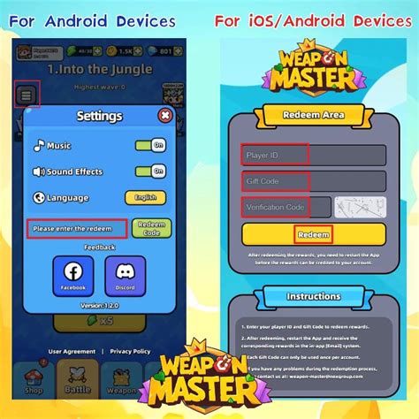 Weapon Master Codes Jun Updated Ucngame