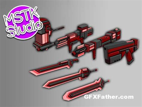 Unity Asset Bit Weapon Pack V GFXFather