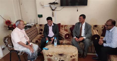 نائب وزير النفط والمعادن يزور رئيس هيئة المساحة الجيولوجية والثروات