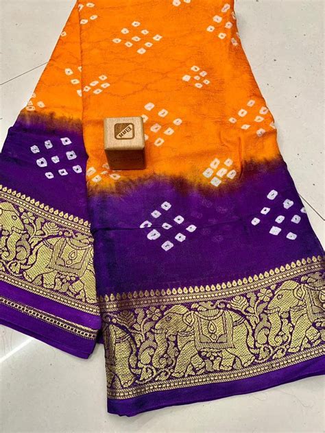 Bandhani Saree Buy Bandhani Saree At Best Price Free Shipping