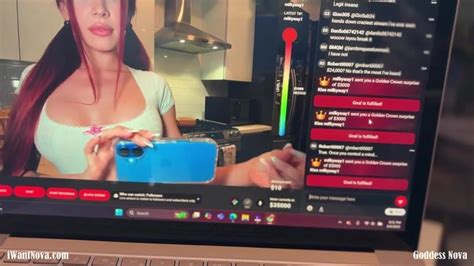 Worship Goddess Nova 40k Livestream Brag