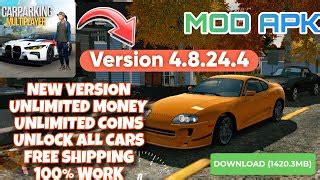 Car Parking Multiplayer Mod Apk V4 8 24 4 Unlimited Money All Cars Unlocked New Update 2025