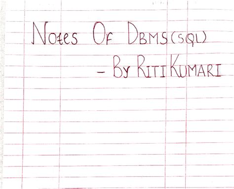 Dbms Sql Digital Communication Studocu