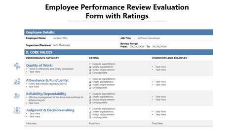 Top 10 Employee Performance Plan Templates With Examples And Samples