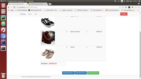 Github Dickanirwansyahspringboot Online Shopping Cart