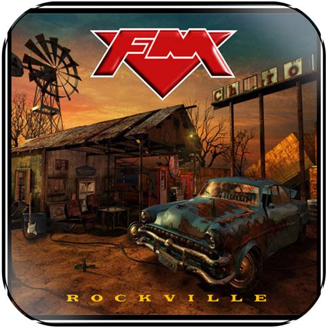 Fm Rockville 2 Album Cover Sticker