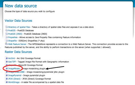 Adding An Image Mosaic To Geoserver — Geoserver Training