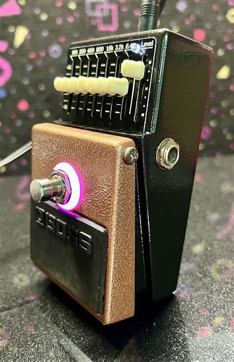 Boss Ge 7 Equalizer Black Label Modified Reverb