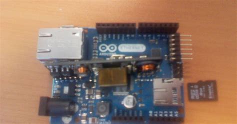 DHOB IU5SGN Arduino Ethernet E Scheda SD
