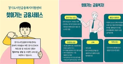 불법추심·채무 위기경기도 서민금융복지지원센터가 돕는다