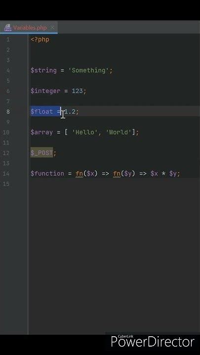 Short Php Basics Youtube