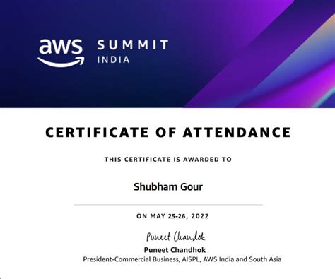 Shubham Gour On Linkedin Aws Awstraining Awsome Cloud