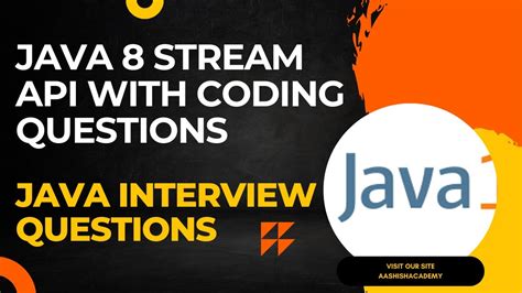 Stream Api Java 8 Interview Questions And Answers Java 8 Stream Api