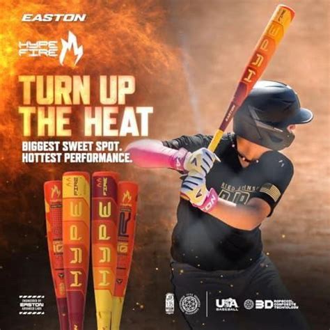 Easton 2025 Hype Fire Baseball Bat Usssa 10 Drop 2 34