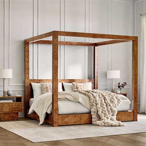 Build A Wooden Canopy Bed