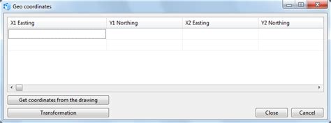 Editor Set Geo Coordinates