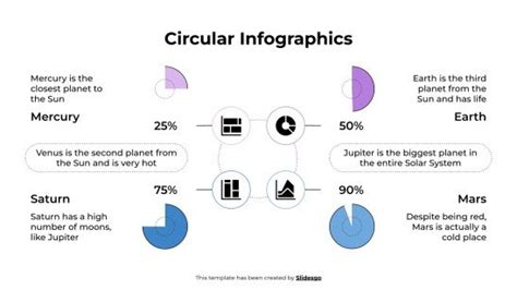 Circular Infographics Template