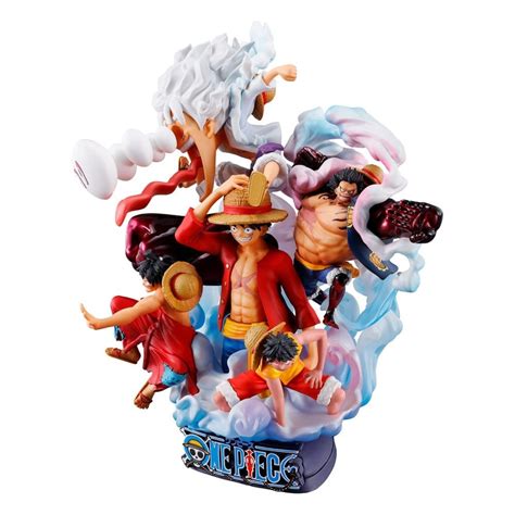 ONE PIECE Logbox Re Birth Luffy Special Statue Petitrama DX 15cm