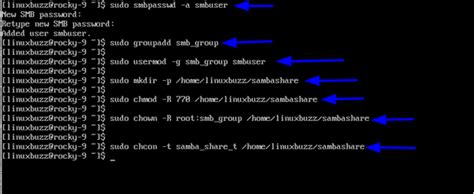 How To Install Samba Server On Rocky Linux AlmaLinux