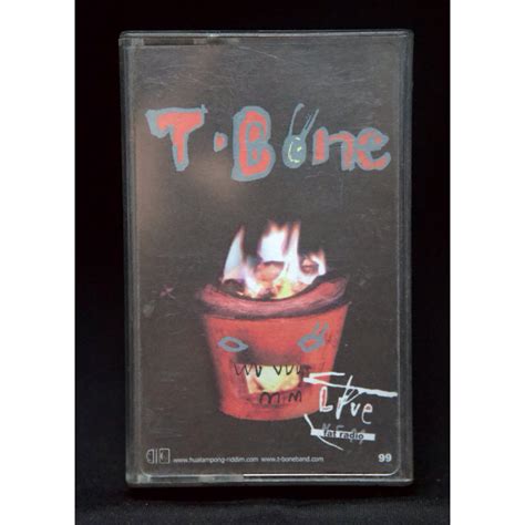 เทปคาสเซ็ท T Bone อัลบั้ม Alive Fat Radio เทปมือสอง สภาพดี Shopee Thailand