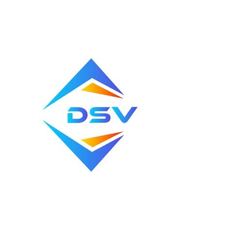 Dsv Abstract Technology Logo Design On White Background Dsv Creative