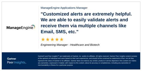 Manageengine Itom On Linkedin Manageengine Applicationsmanager Gartnerpeerinsights