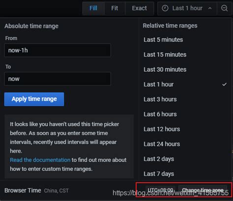 grafana 安装与 mysql 时区 grafana 配置数据库mysql 时区 csdn博客
