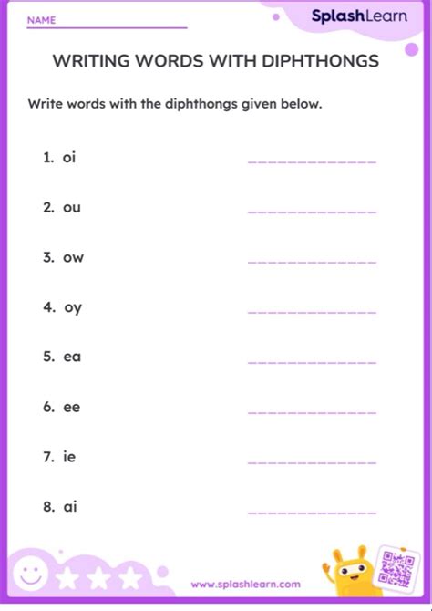 4th Grade ELA Phonics Worksheets Free Printable SplashLearn