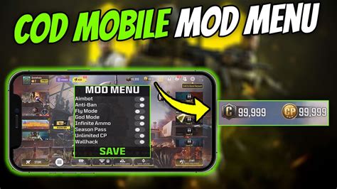 Cod Mobile Hack Mod Menu Ios And Android Unlimited Cp Walls And More