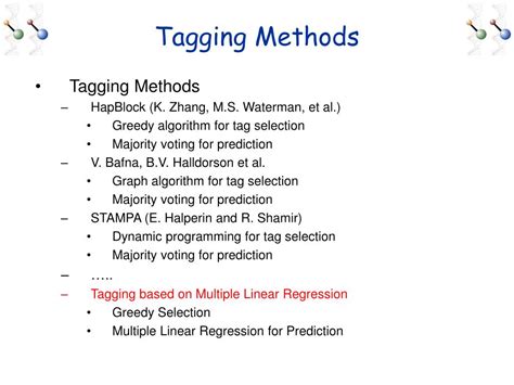 Ppt Informative Snp Selection Based On Multiple Linear Regression
