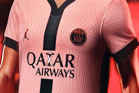 Psg Un Maillot Spécial Octobre Rose Pour Le Match Face Au Stade Rennais