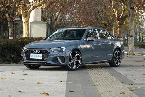 【奥迪a4l40 Tfsi Rs套件燃速型侧前45度车头向左水平图片 汽车图片大全】 易车
