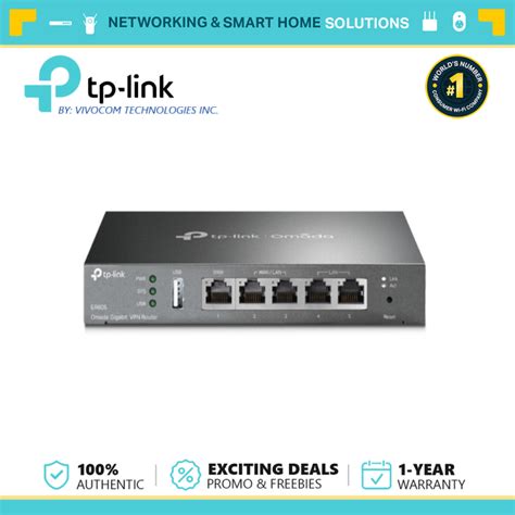 Tp Link Er605 V2 Wired Gigabit Vpn Router Lazada Ph