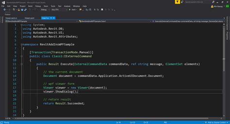 revit api revit add ins with wpf twentytwo